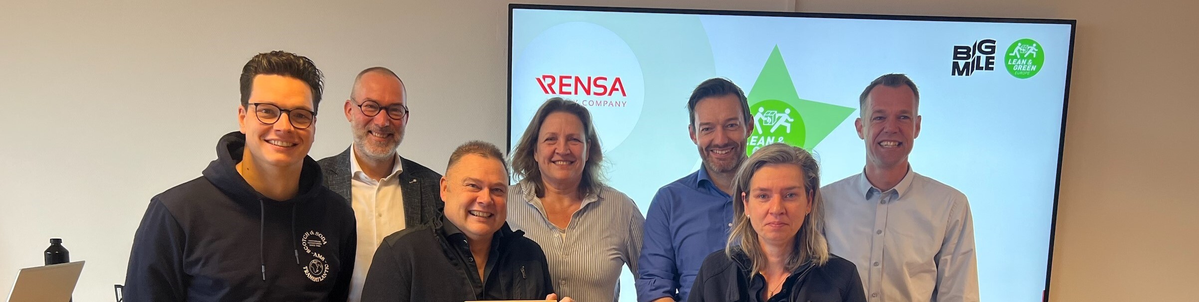 4e Star voor Rensa: ‘Gewoon doen’ - Lean & Green