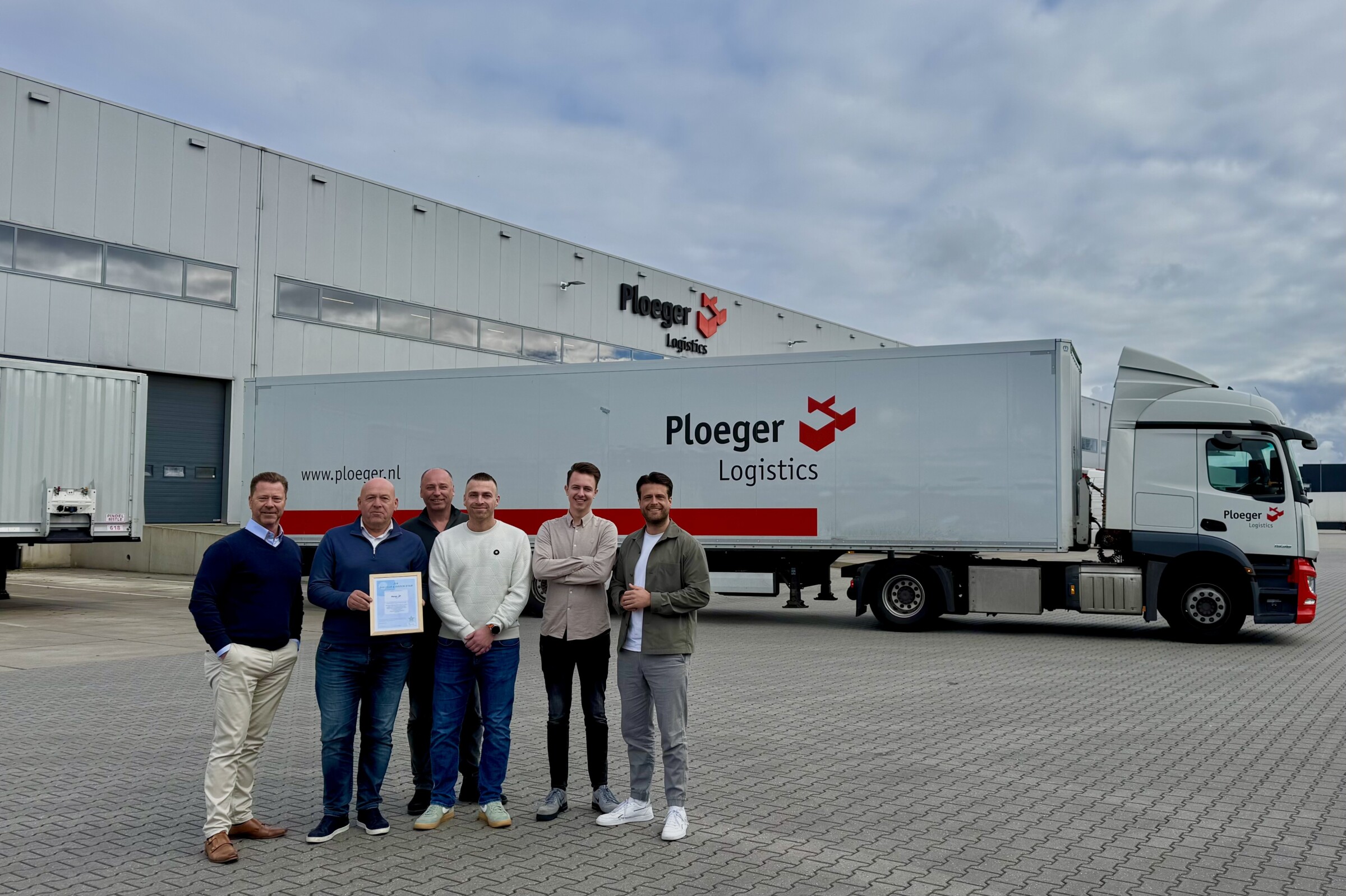 3e Lean & Green Star voor Ploeger Logistics - Lean & Green